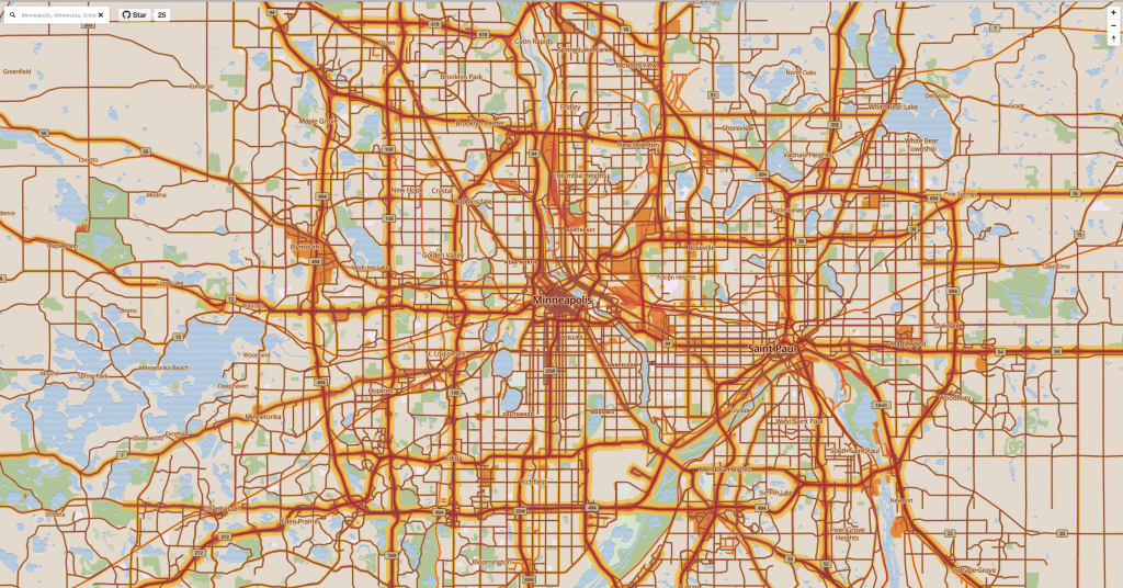 Map Monday: Noise Maps of Minnesota and the Twin Cities - Streets.mn