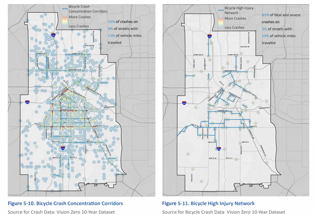 Map Monday: Minneapolis Crash Concentration Map - Streets.mn