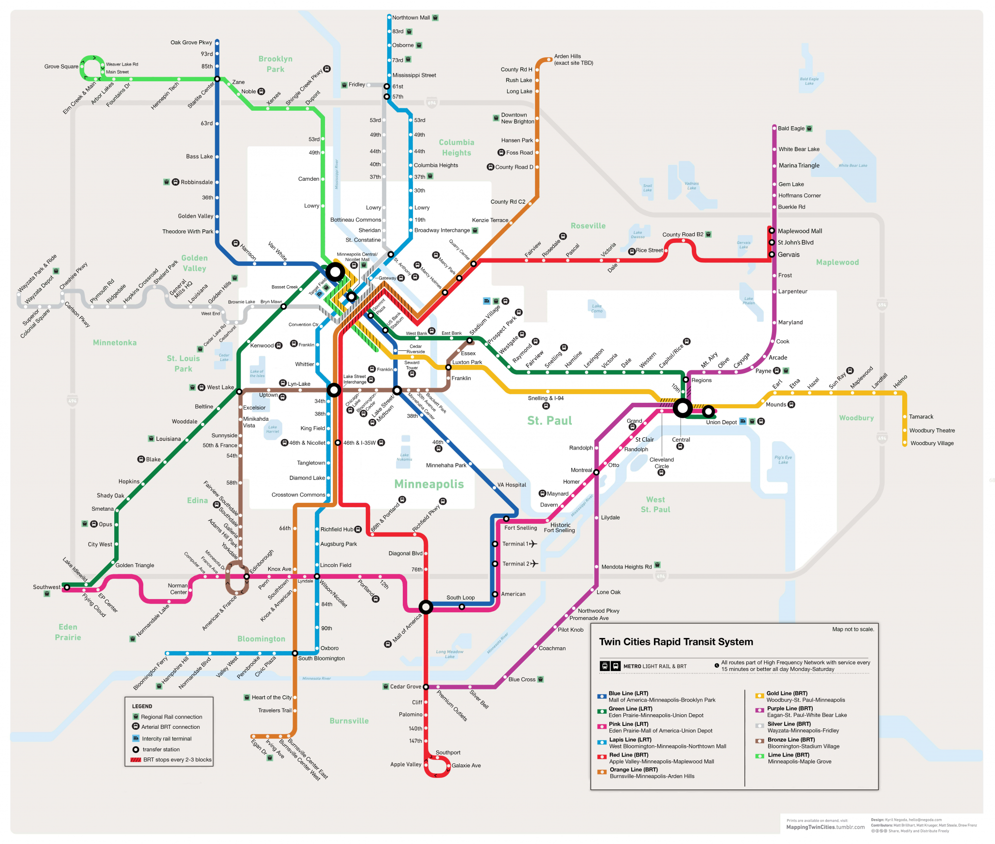 A Comprehensive Transit Overhaul for the Twin Cities: Part II - Streets.mn