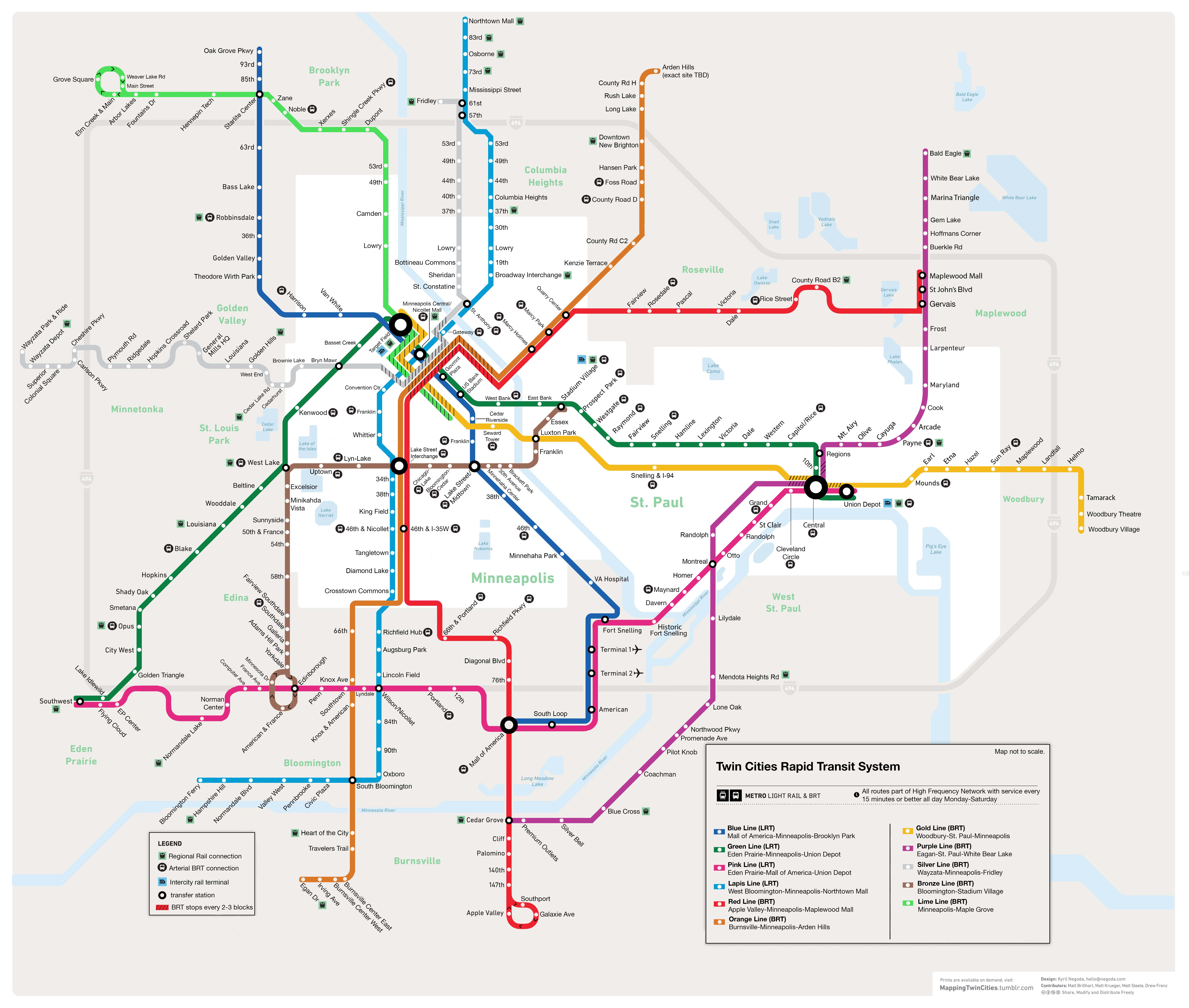 A Comprehensive Transit Overhaul for the Twin Cities: Part II - Streets.mn