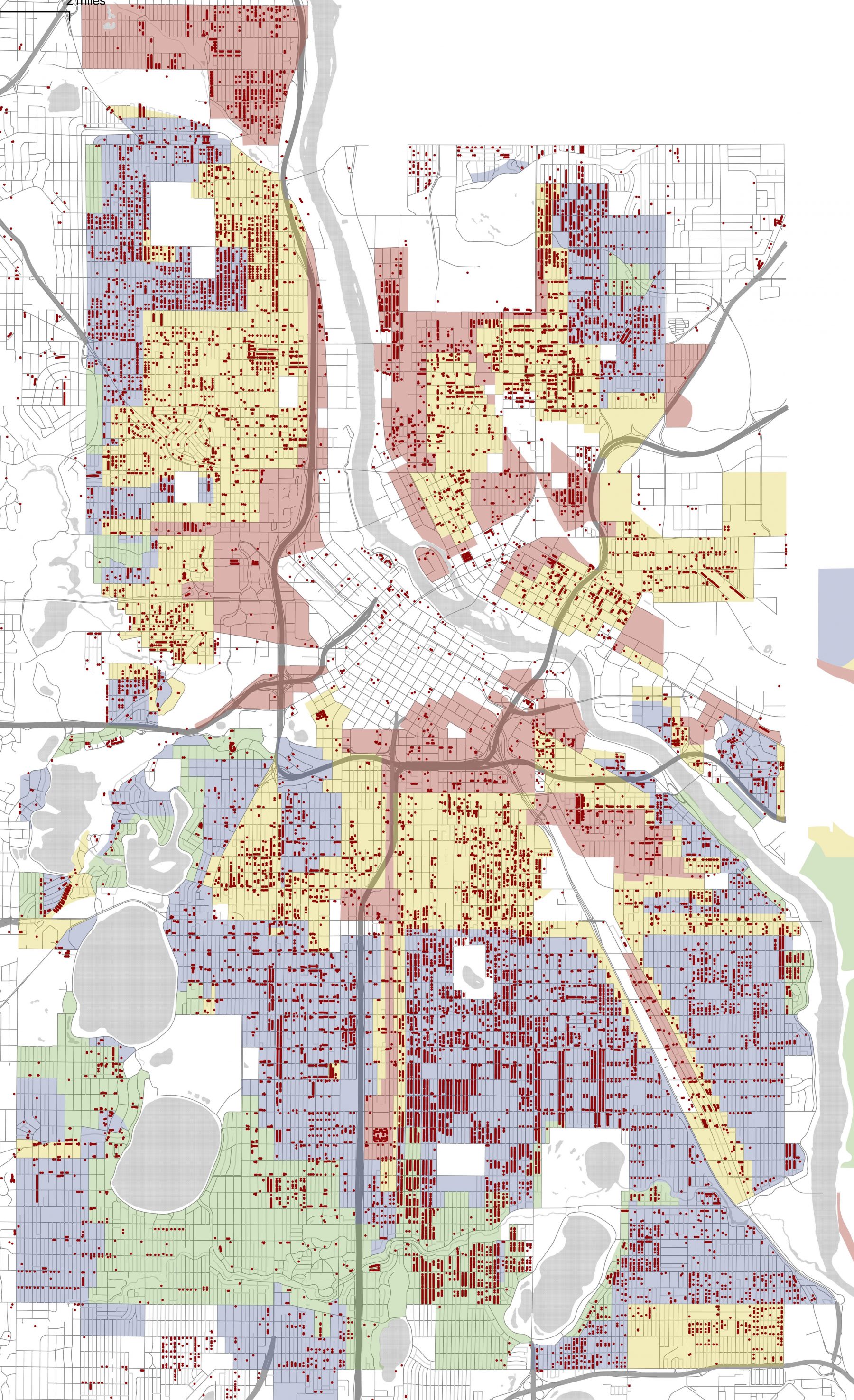 Map of the Day: Substandard Lot Sizes in Minneapolis - Streets.mn