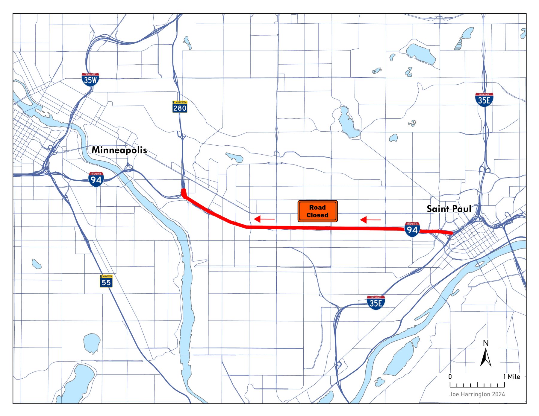 What a Weekend Without I-94 Can Teach the Twin Cities - Streets.mn